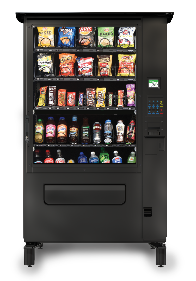Evoke refrigerated outdoor combo vending machine | U-Select-It
