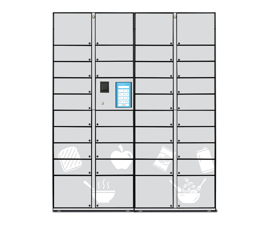 Order Food Delivery Ahead with Contactless Delivery Lockers