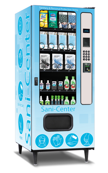 Sani-Center Plus PPE Vending Machine from U-Select-It