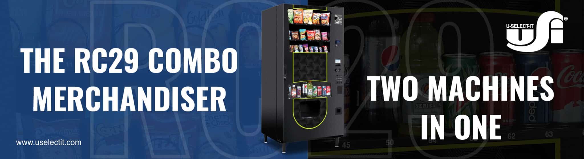 The RC29 Combo Merchandiser: Two Machines in One - USelectIt - Vending ...